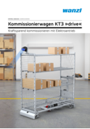 Kommissionierwagen KT3 "drive" | Wanzl